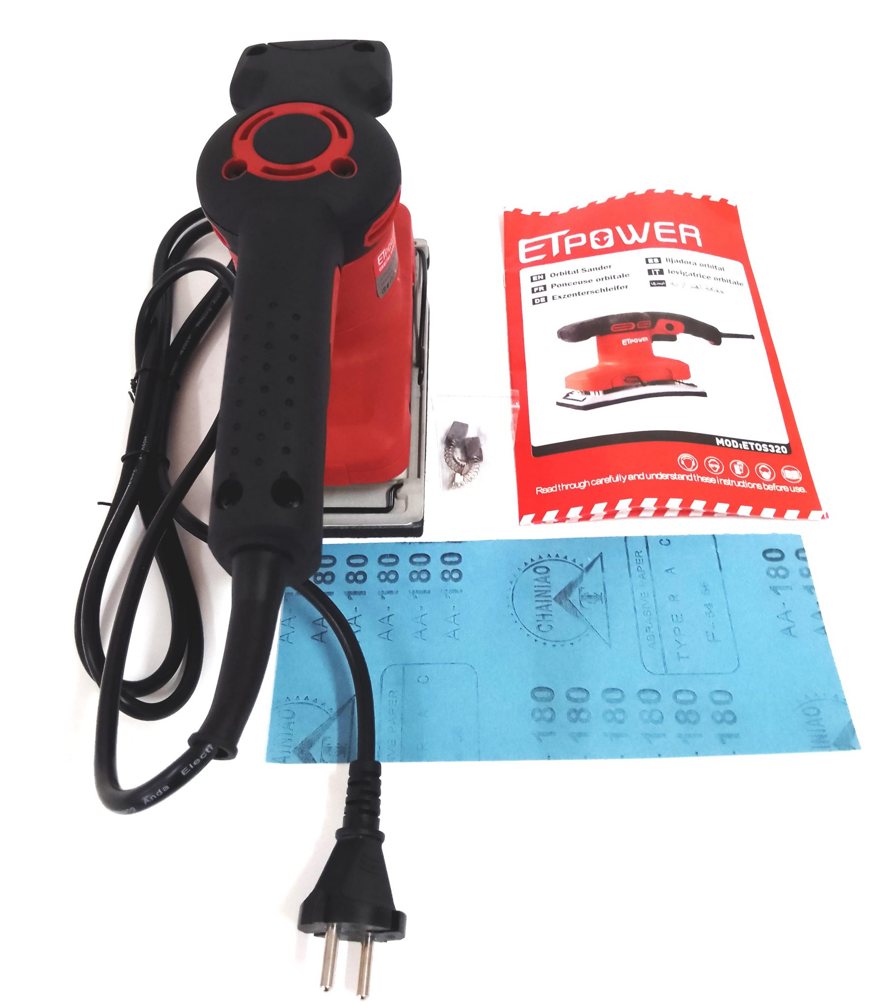 90180mm Electric Corded Random Orbital Sander Taizhou Xuli Machinery